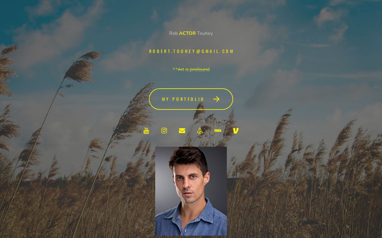 Official Rob Touhey Acting